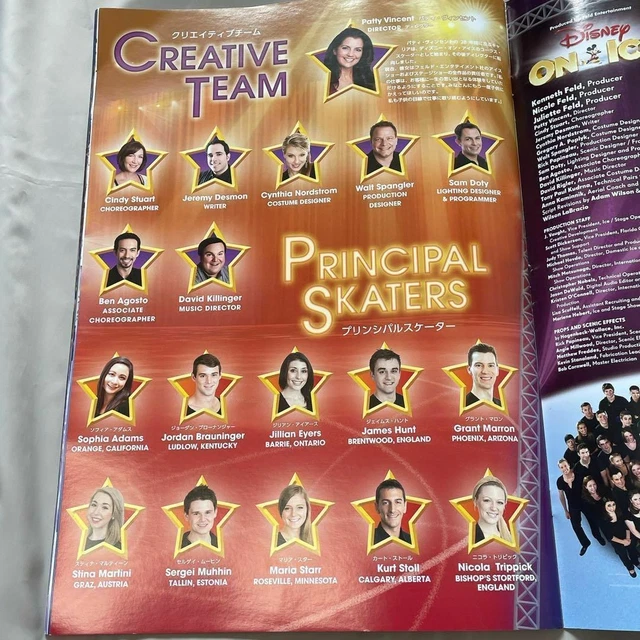 DISNEY ON ICE Japan 30th Anniversary Pamphlet 2015 $42.21 - PicClick