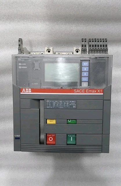 ABB SACEX1N16 PR332/P-LSIG 1600A Sace Emax X1 3Pole Circuit Breaker ...