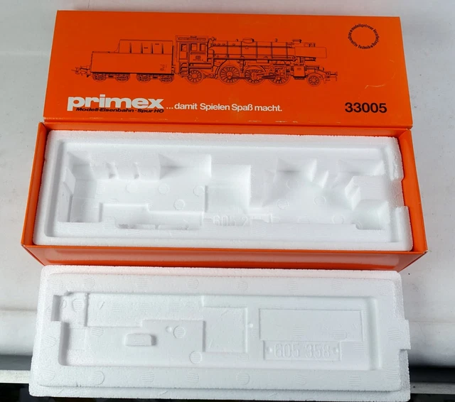 MÄRKLIN PRIMEX 33005 LEERKARTON Dampflok BR 023 033-4 DB Leerverpackung ...