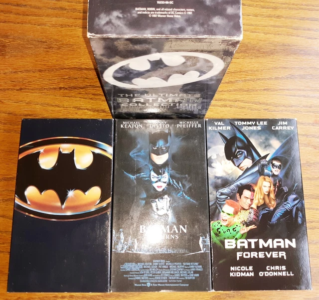 ULTIMATE BATMAN COLLECTION [VHS], bonne VHS, Jim Carrey, Jack Nicholson ...
