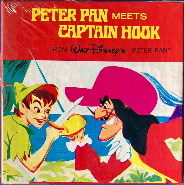 PETER PAN 8MM 50ft Colour Silent Walt Disney SEALED Captain Cook £25.00 ...