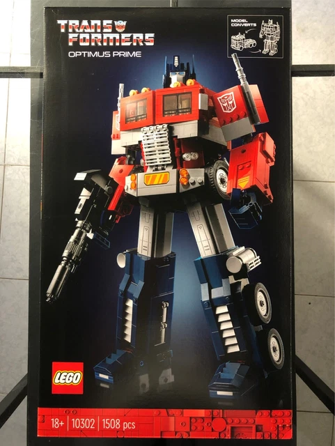 LEGO ICONS EXCLUSIVE - Transformers Optimus Prime 10302 - Original Lego ...