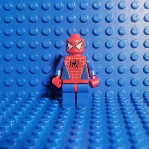 LEGO SPIDER-MAN MINIFIGURE Sam Raimi Tobey Maguire Silver Webbing EUR ...