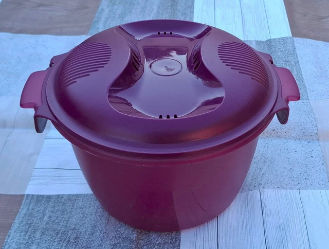 TUPPERWARE MIKROWELLE REIS-MEISTER 3,0 L lila großer Reiskocher Mikro Micro EUR 24,90 - PicClick DE