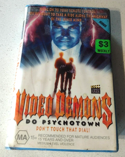 VIDEO DEMONS VHS pal Big box ex rental Troma EUR 44,22 - PicClick FR