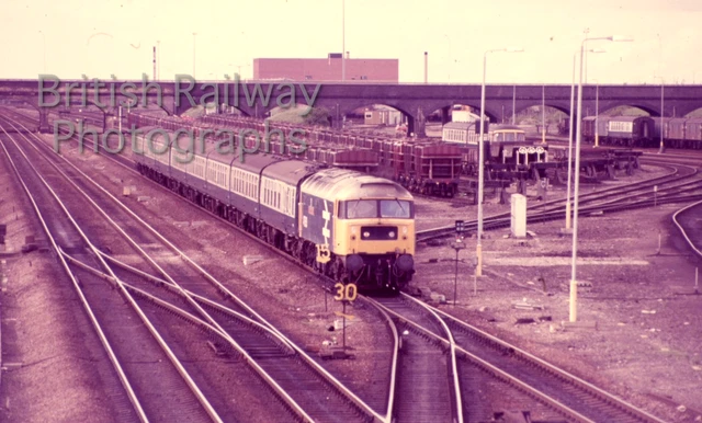 35MM SLIDE BR British Railways Diesel Loco 47583 Class 47 at Peterborough 1983 £4.99 - PicClick UK