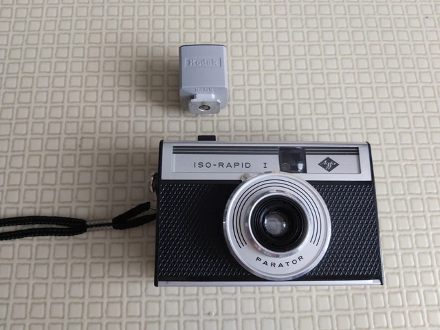 VINTAGE AGFA PARATOR Iso-Rapid 1 35mm Film Appareil Photo Ancien EUR 9 ...