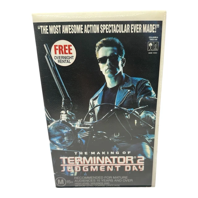 THE MAKING OF Terminator 2: Judgment Day (1991, VHS) | Big Box | Tested ...