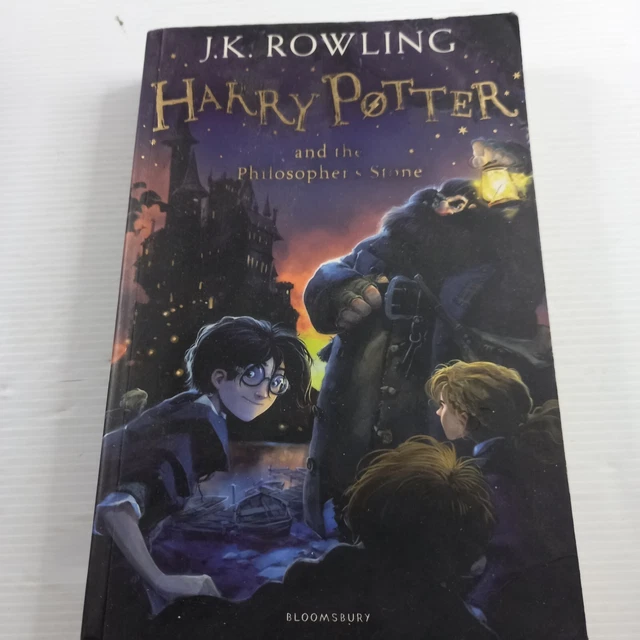 JK ROWLING HARRY POTTER Philosophers Stone JK Rowling Chamber of ...