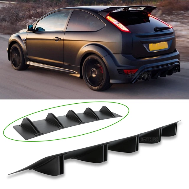 FOR FORD FOCUS ST RS Rear Bumper Lip Diffuser Spoiler Wing Splitter ...