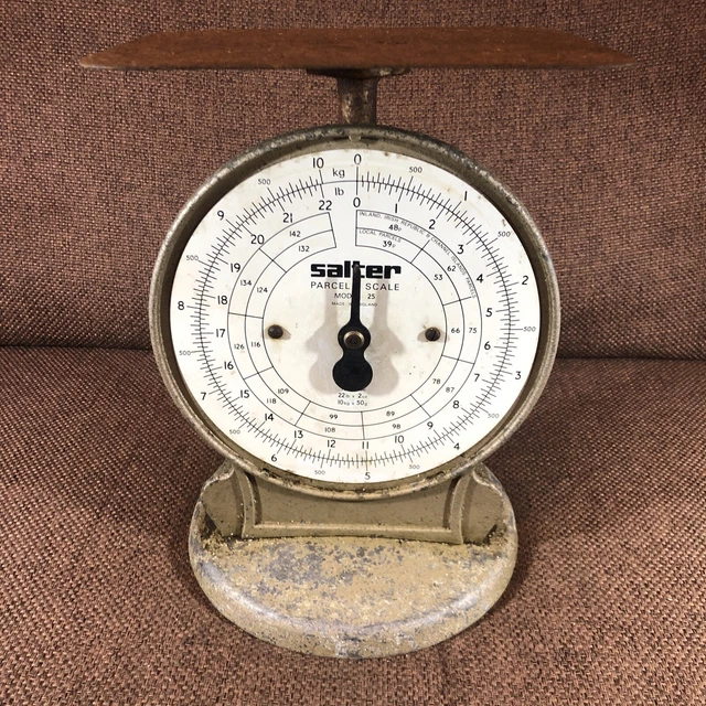 VINTAGE SALTER POSTAL Parcel Balance Scales No.25 Prop Or Restoration £ ...
