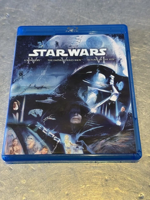 STAR WARS: THE Original Trilogy Episodes IV-VI (Blu-ray Disc, 2011, 3 ...