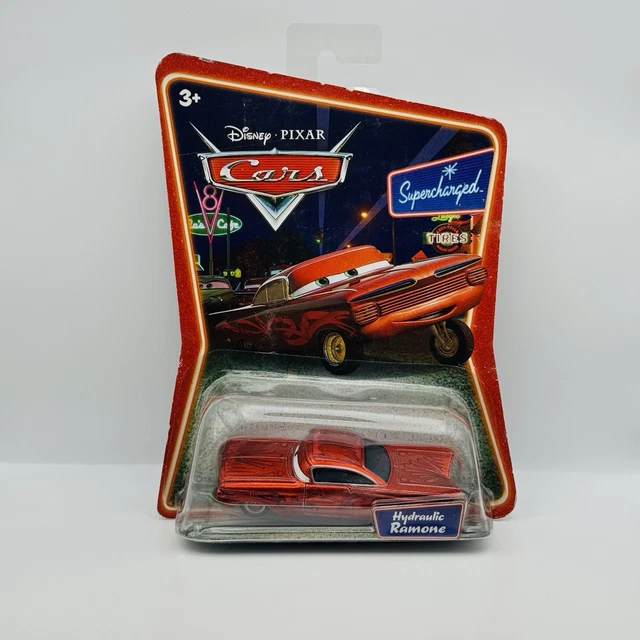 DISNEY PIXAR CARS - RED HYDRAULIC RAMONE Supercharged 2007 - 1:55 ...