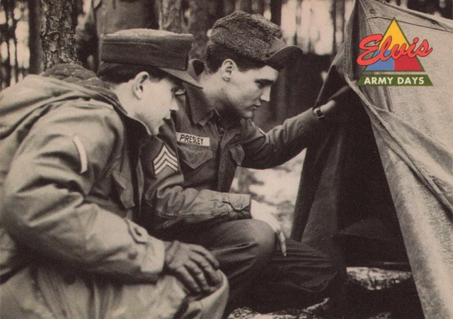 1992-THE RIVER GROUP-ELVIS Presley-The Elvis Collection Base-Army Days ...