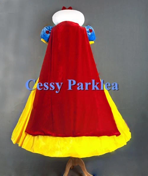 F4-3 GIRLS Deluxe Snow Princess Snow White Cartoon Character Dress Up ...