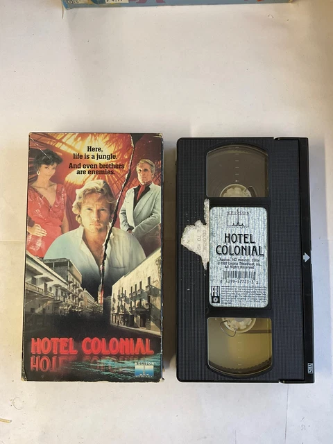 HOTEL COLONIAL (1987) VHS TAPE OOP rare 80s action Adventure Robert ...