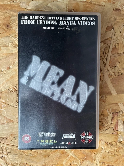 MEAN & MERCENARY Vhs Manga promotion only box £9.99 - PicClick UK