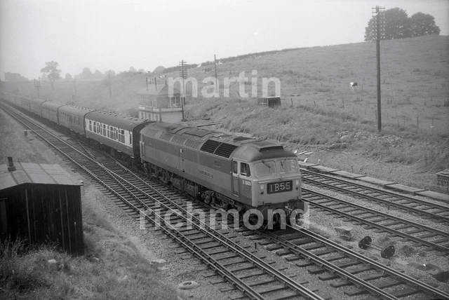 STANDISH JCT CLASS 47 D1660 City of Truro 1.7.67 35mm Railway Negative ...