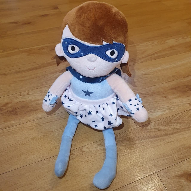 ALDI SOFT TOY ragdoll doll dolly LITTLE TOWN SUPER HERO plush toy Girl ...