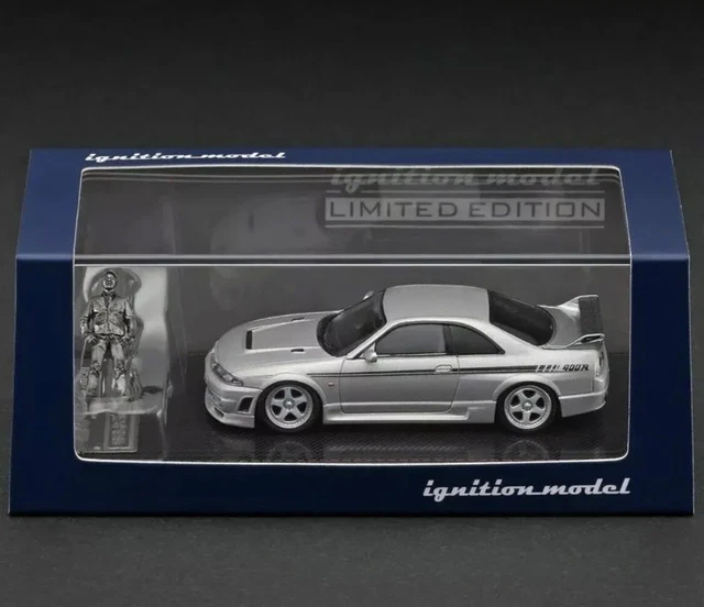 1:64 IGNITION NISSAN Skyline GT-R GTR NISMO 400R R33 +Mr.Matsuda Figurine IG2501 EUR 106,56 ...