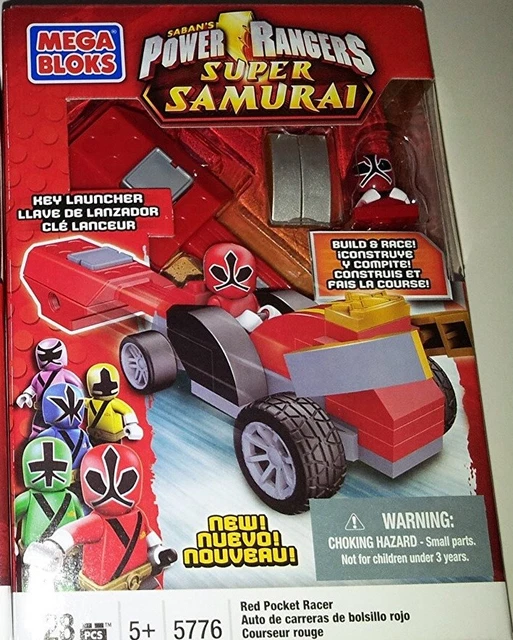 MEGA BLOKS, POWER RANGERS Auto Super Samurai - Rossa, , MEGA5776 EUR 5 ...