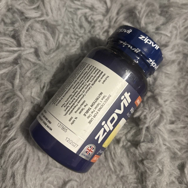ZIPVIT VITAMIN D3 4000 IU, 360 Maximum Strength 1 count (Pack of 360) £ ...