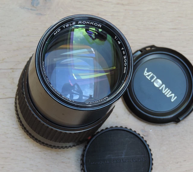 200 MM 1: 4 Minolta MD Télé-Rokkor EUR 52,00 - PicClick FR