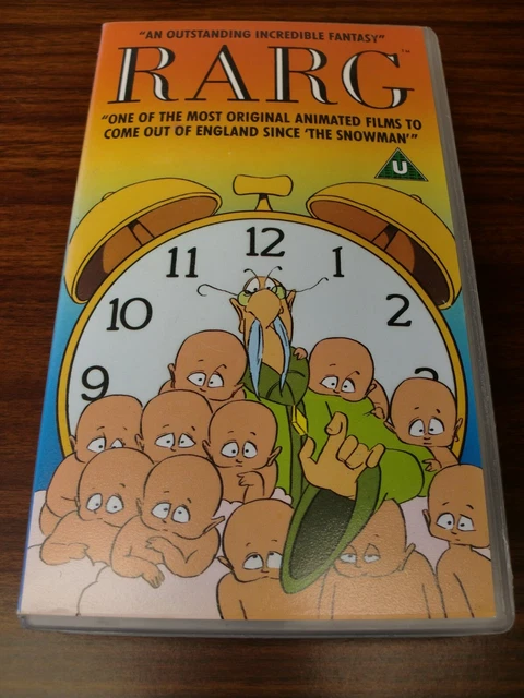 RARG - PAL VHS Video Tape - Animated Film - Rare - Tony Collingwood ...