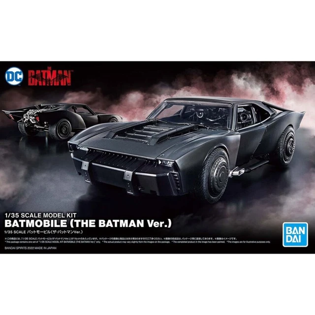 BANDAI PLASTIC MODEL Kit Batman 1/35 Batmobile The batman Ver. F/S £84. ...