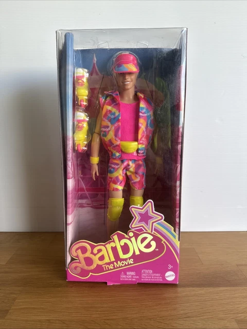 BARBIE THE MOVIE Collectible Ken Doll Retro Inspired Skate Outfit In ...