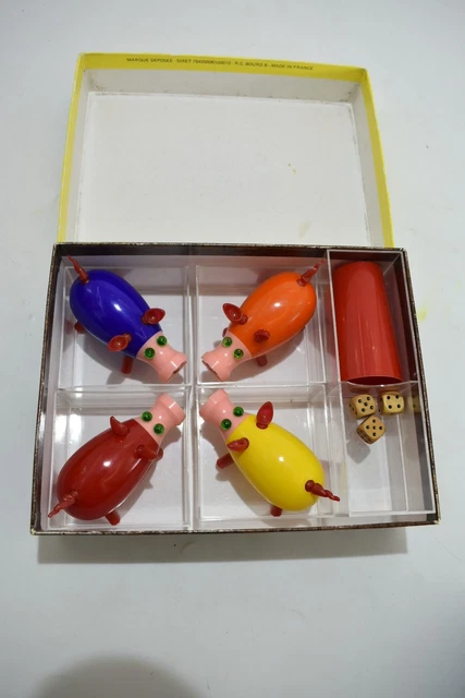 LE COCHON QUI rit Edition Michel Jeu de société retro vintage jeux ...
