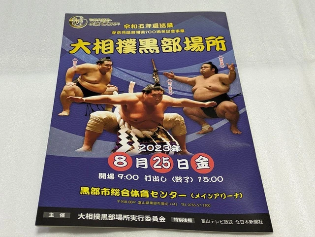 REIWA 5 SUMO Summer Tour Kurobe Venue Pamphlet $67.68 - PicClick