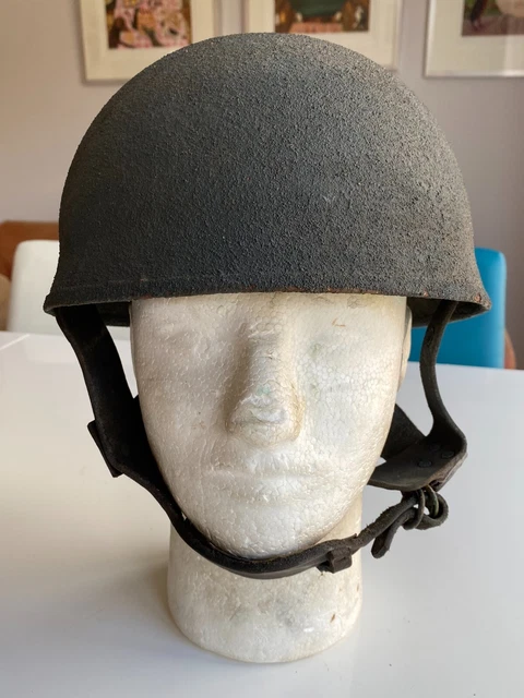 WWII BRITISH AIRBORNE / Paratrooper helmet MK1 - BMB 1943 dated £840.00 ...