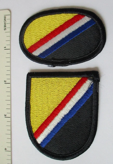 US ARMY 82ND Personnel Command PERSCOM parachute oval patch Type 1 ...