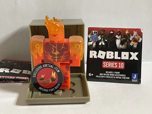 ROBLOX SERIES 10 Heroes of Robloxia Ember Magmite + Inferno Fury Mask ...