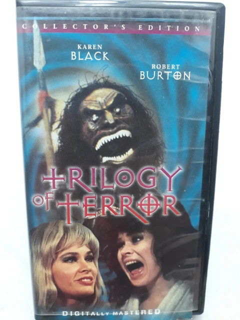TRILOGY OF TERROR Karen Black VHS Rare Clamshell Amray Case 1999 EUR 11 ...