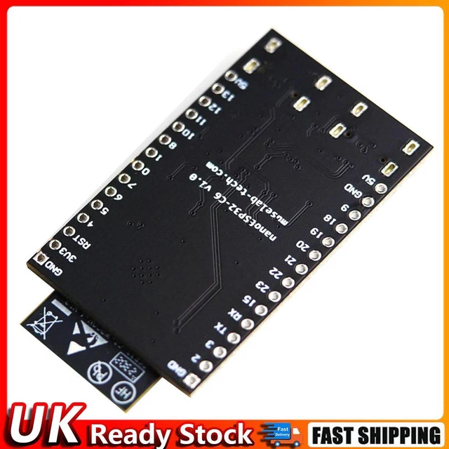 Esp32 C6 Minimum System Board Dual Type C Esp32 C6 Wroom 1 Risc V 512kb Sram £926 Picclick Uk