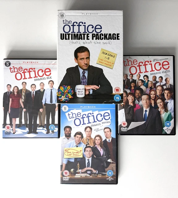 THE OFFICE US box sets season 1-8 DVD region 2 PAL Steve Carell £11.11 ...