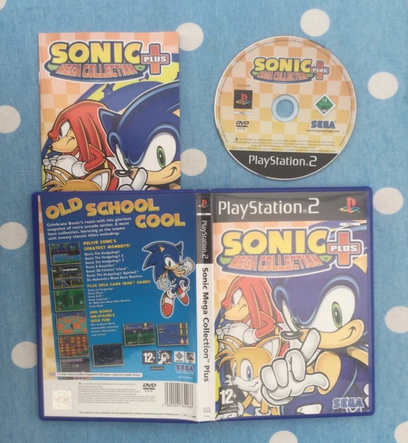 🌟SONIC MEGA COLLECTION Plus🌟Playstation🌟Ps2🌟Complete🌟Fast Uk🇬🇧Postage🌟 ...