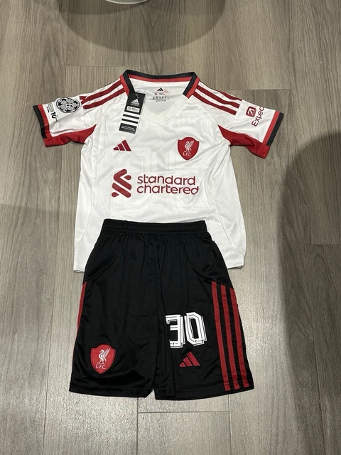 LIVERPOOL FC 25/26 Junior Away Kit Brand New with Tags £27.47 - PicClick UK