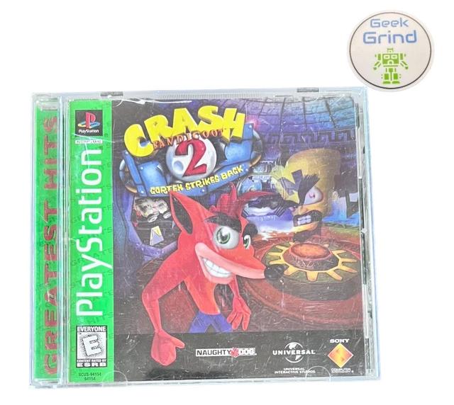 CRASH BANDICOOT 2 Cortex Strikes Back Playstation 1 PS1 jeu vidéo ...