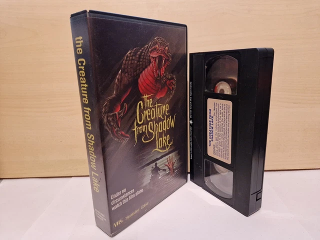 THE CREATURE FROM Shadow Lake, Horror - PRE-CERT Big Box PAL VHS Video ...