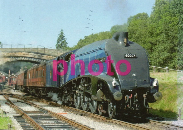 BRITISH RAILWAYS LNER A4 4-6-2 Steam Locomotive 60007 Nigel Gresley ...