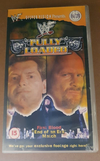 WWF FULLY LOADED 1999 Silver Vision VHS Video Tape WWE WCW ECW ...