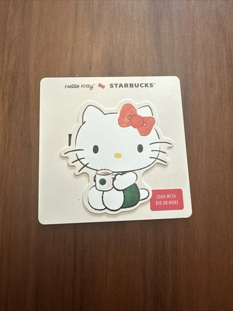 2025 STARBUCKS HELLO Kitty Gift Card November 2025 ONE NO VALUE $6.89 ...