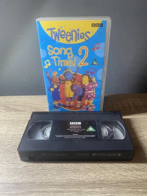 TWEENIES SONG TIME 2 (2000, Uc) PAL VHS Video - BBC - Children’s Kids £ ...