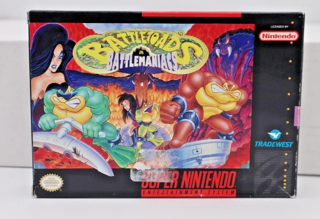 BATTLETOADS IN BATTLEMANIACS [SNES] *PAS DE MANUEL* EUR 18,98 - PicClick FR
