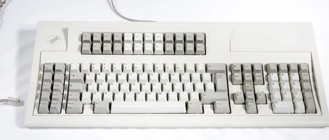 VINTAGE IBM 1395660 Model M 122-Key Vintage Clicky Terminal Keyboard 01 £89.02 - PicClick UK