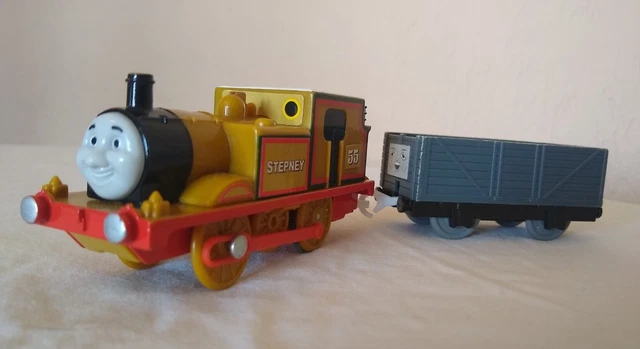 THOMAS & FRIENDS TrackMaster Motorized Stepney Train w/ Troublesome ...
