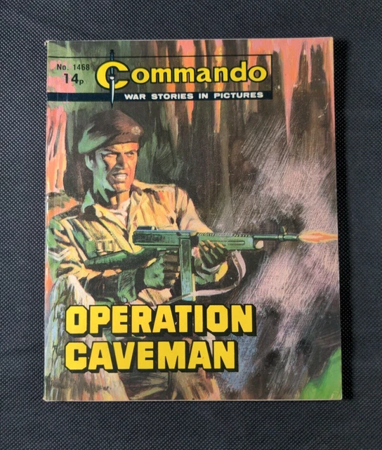 COMMANDO COMIC ISSUE Number 1466 Operation Caveman EUR 5,18 - PicClick IT